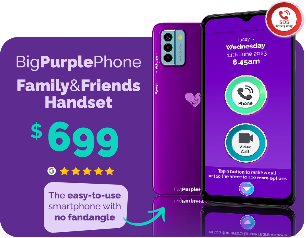 BigPurplePhone® | The simple, safe & secure Australian Smarphone.