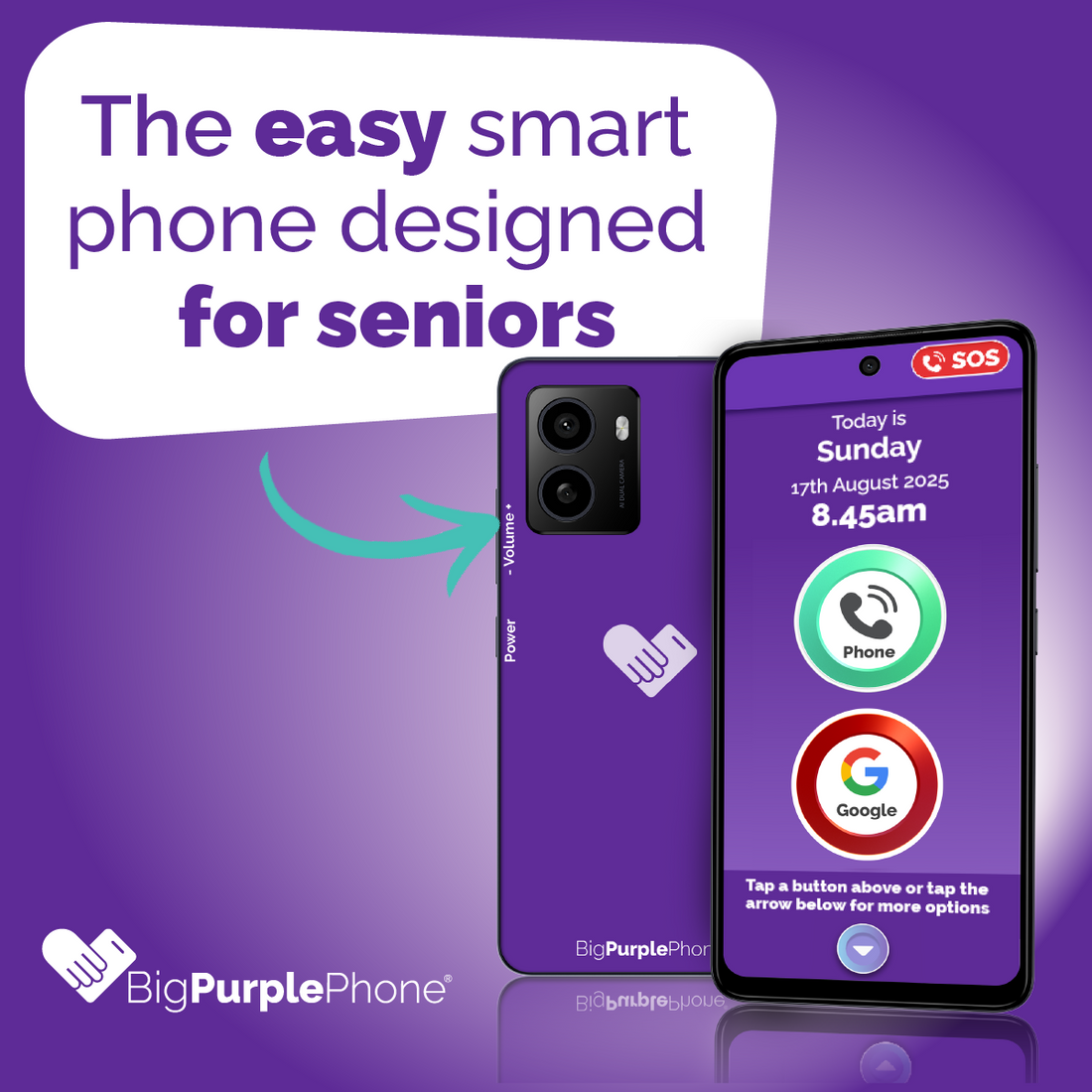 Australia’s #1 Phone for Seniors – BigPurplePhone
